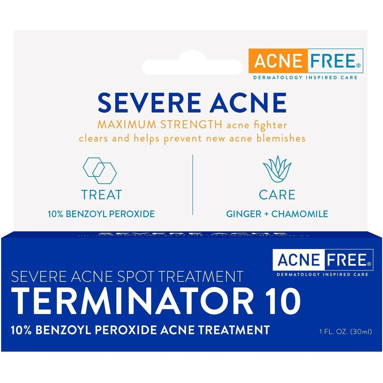 AcneFree Terminator 10 Severe Acne Spot Treatment - Shop Facial masks ...