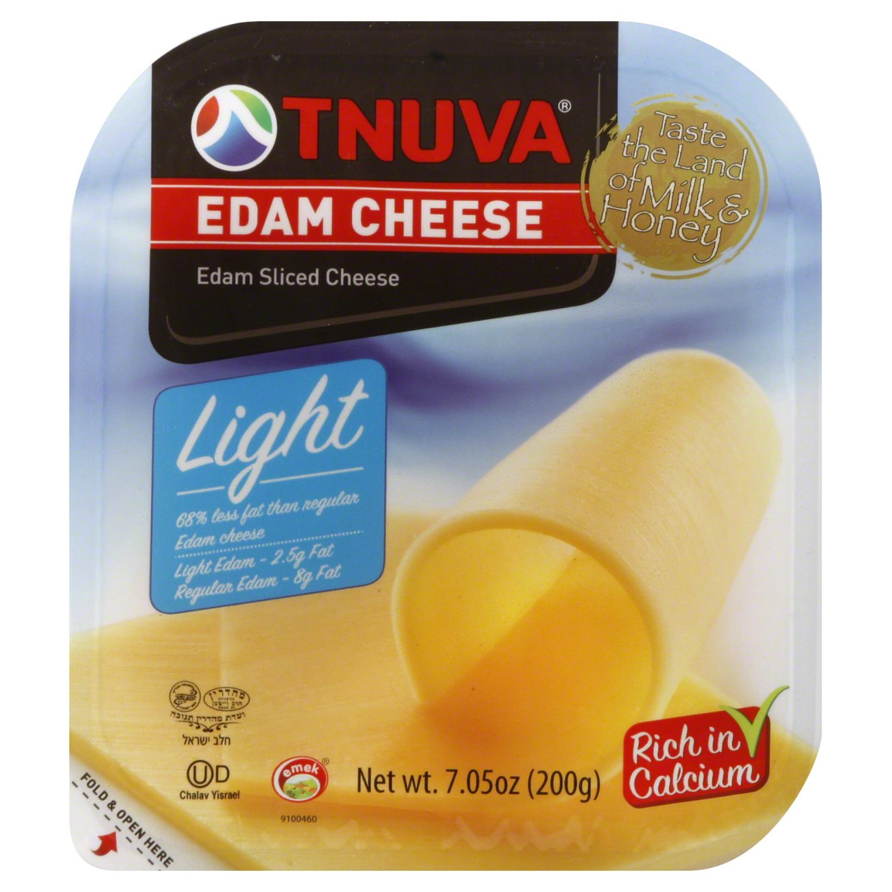 Tnuva Edem Light Sliced Cheese - Shop Cheese at H-E-B
