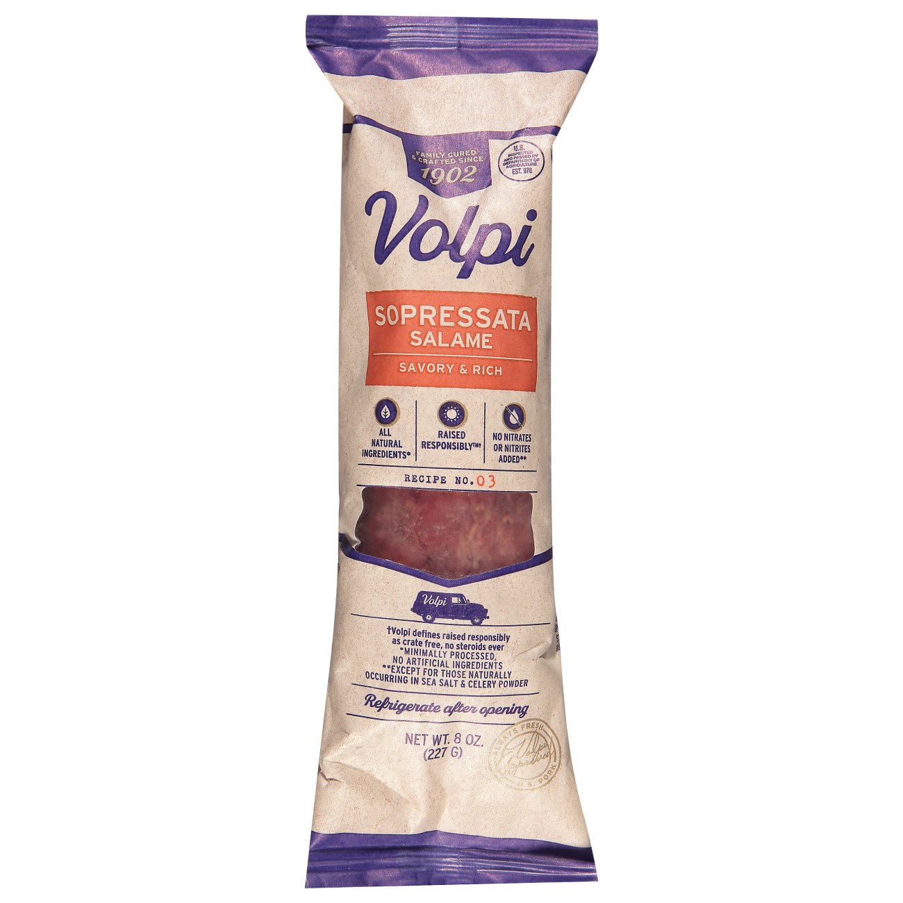 Volpi Sopressata Salami - Shop Meat at H-E-B