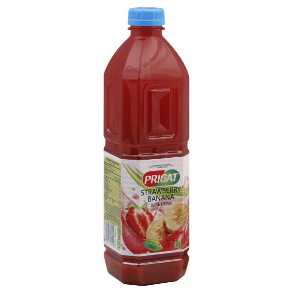 Prigat Kosher Strawberry Banana Juice Drink - Shop Juice at H-E-B