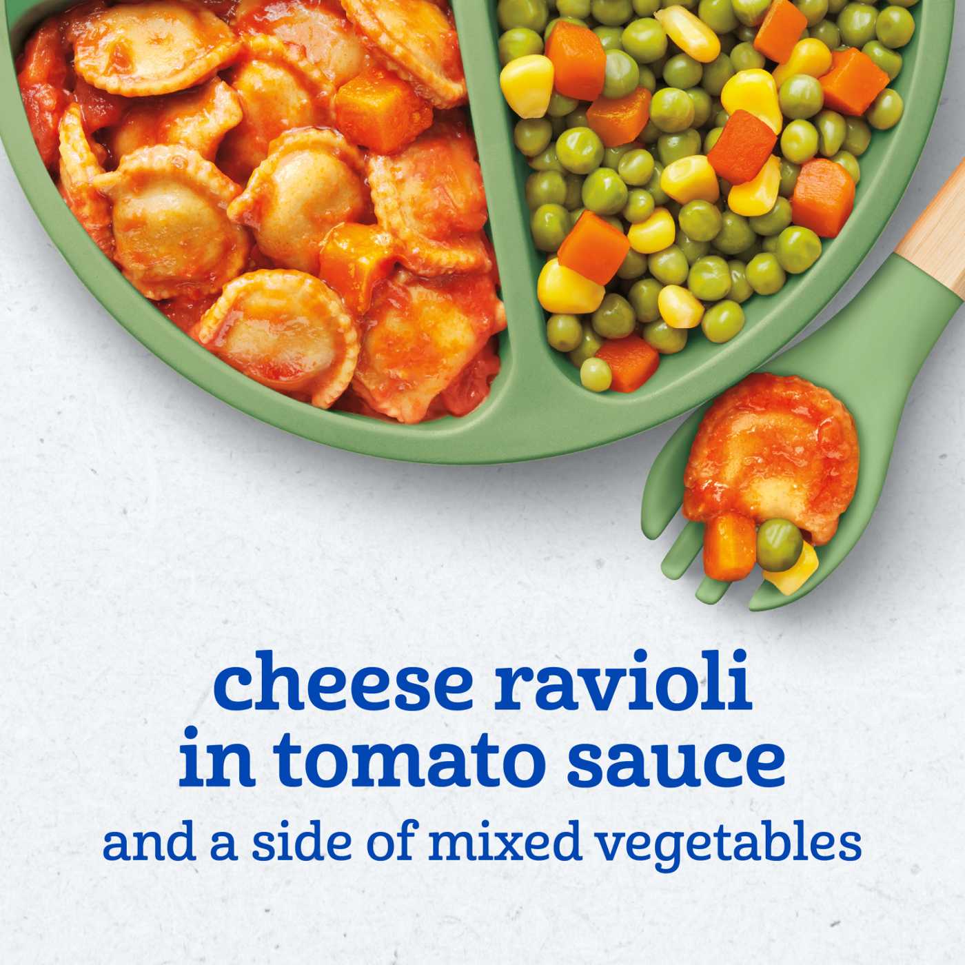 Gerber Mealtime for Toddler - Cheese Ravioli in Tomato Sauce & Mixed ...
