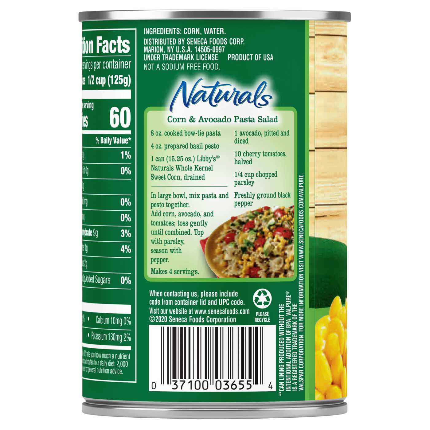 Libby's Naturals Whole Kernel Sweet Corn - Shop Corn at H-E-B