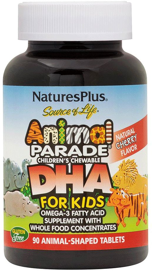 NaturesPlus Animal Parade DHA Cherry Flavor Tablets - Shop ...
