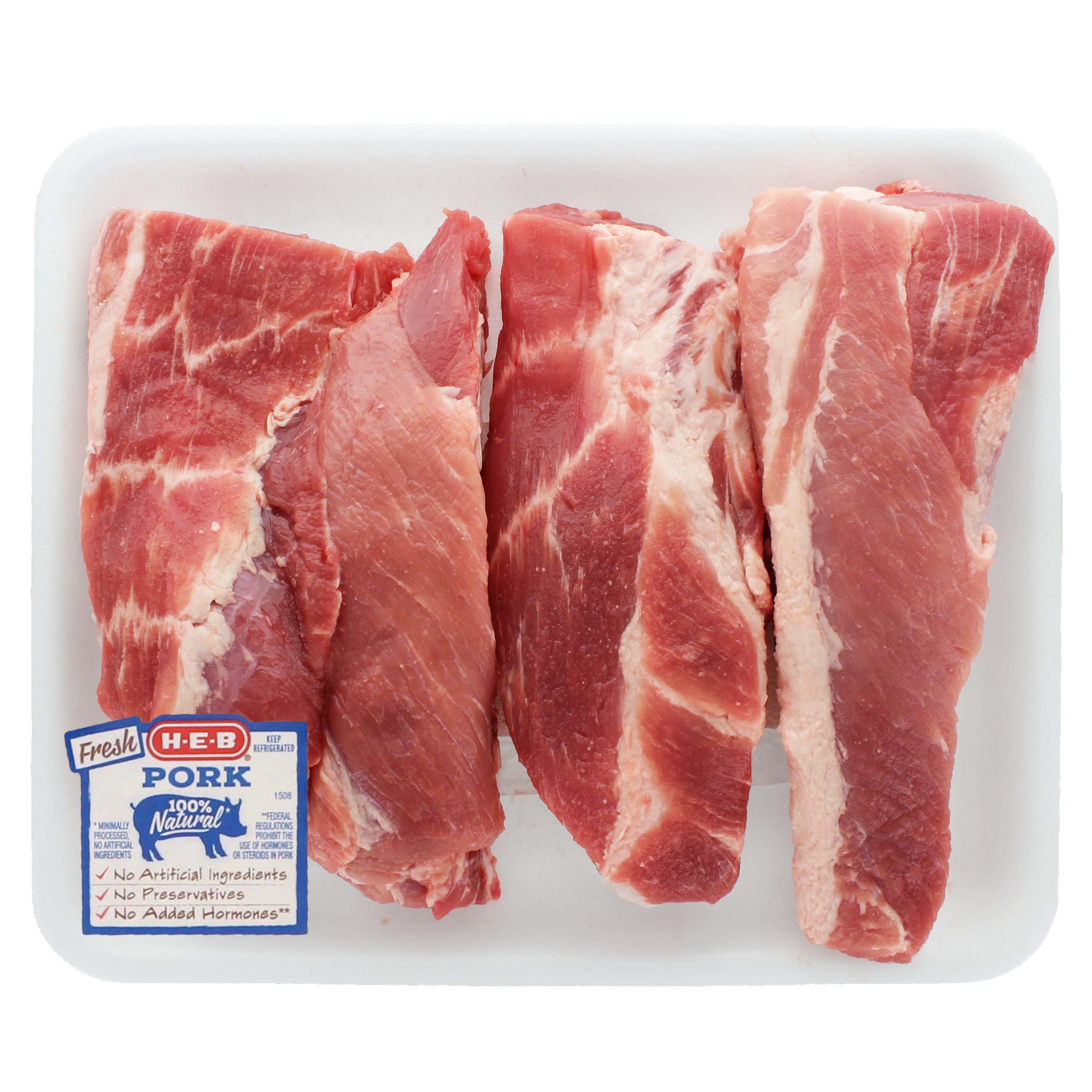 H-E-B Pork Breast Bones - Value Pack | Joe V's Smart Shop | Low Prices ...
