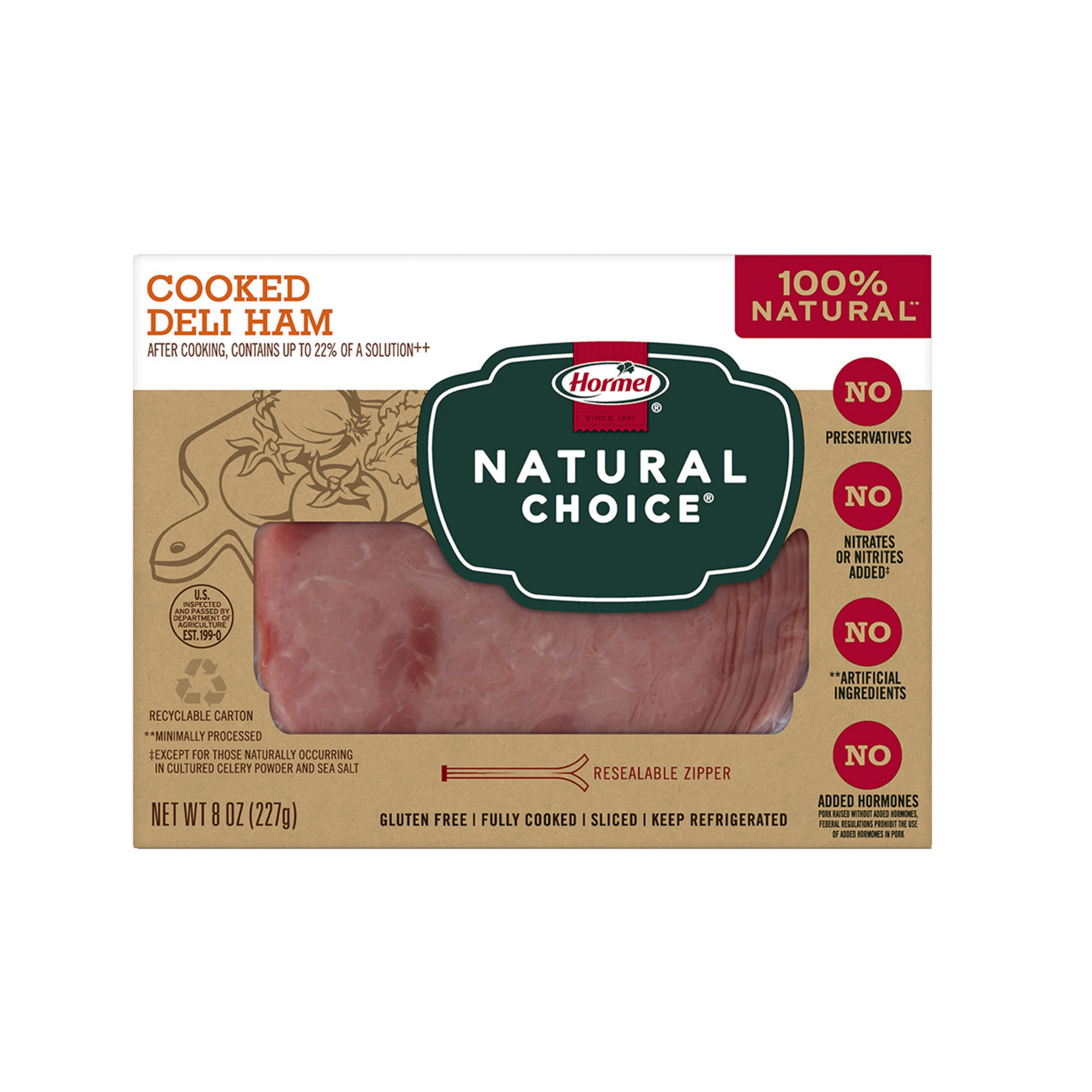 Hormel Natural Choice Cooked Ham - Shop Meat at H-E-B