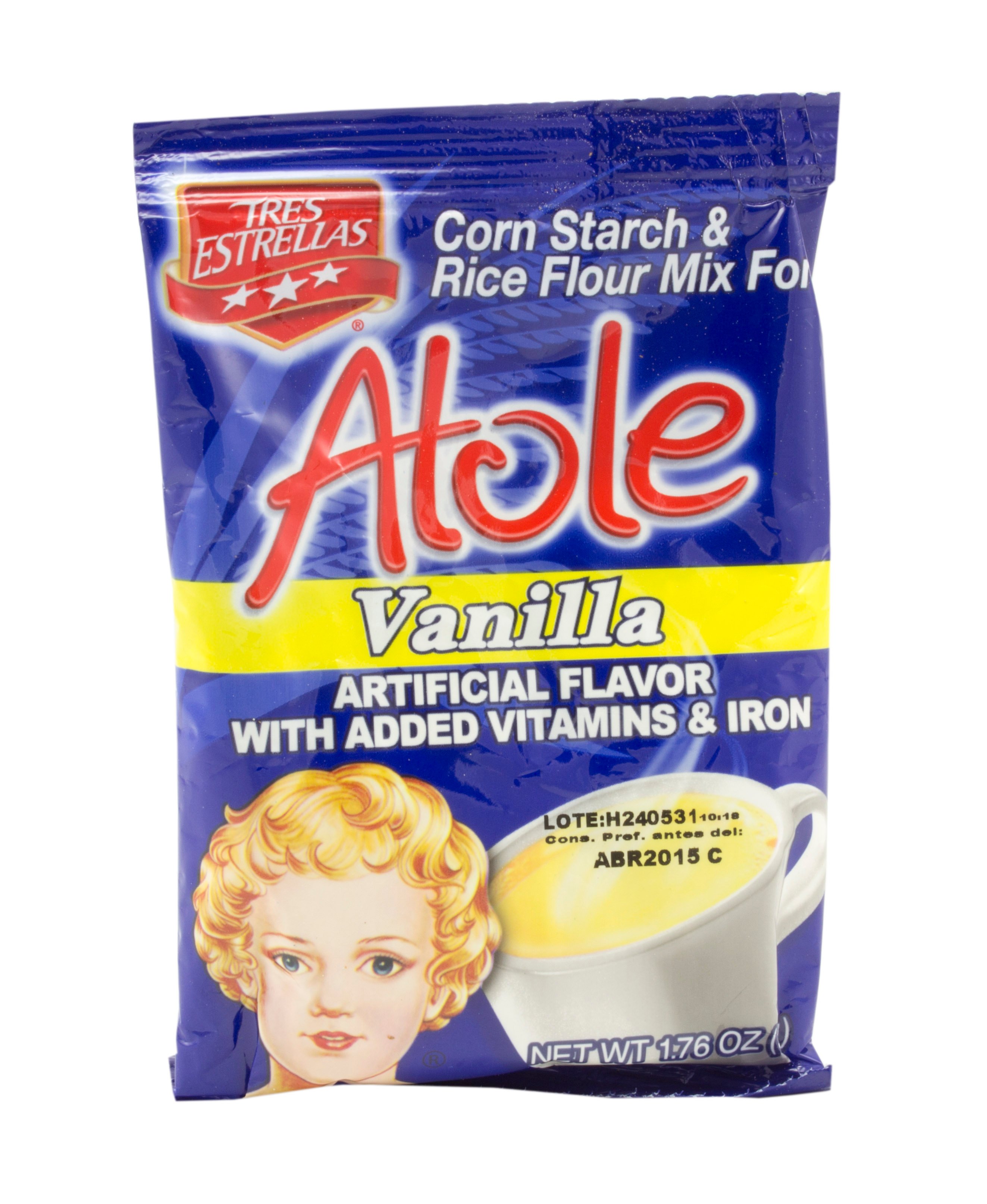 Tres Estrellas Vanilla Atole Drink Mix - Shop Mixes & flavor enhancers ...