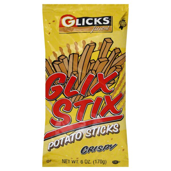 Glicks Finest Glix Stix Crispy Potato Sticks - Shop Chips at H-E-B