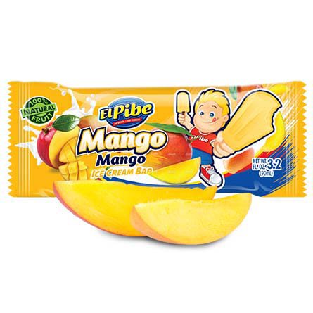 El Pibe Mango Ice Cream Bar - Shop Bars & pops at H-E-B