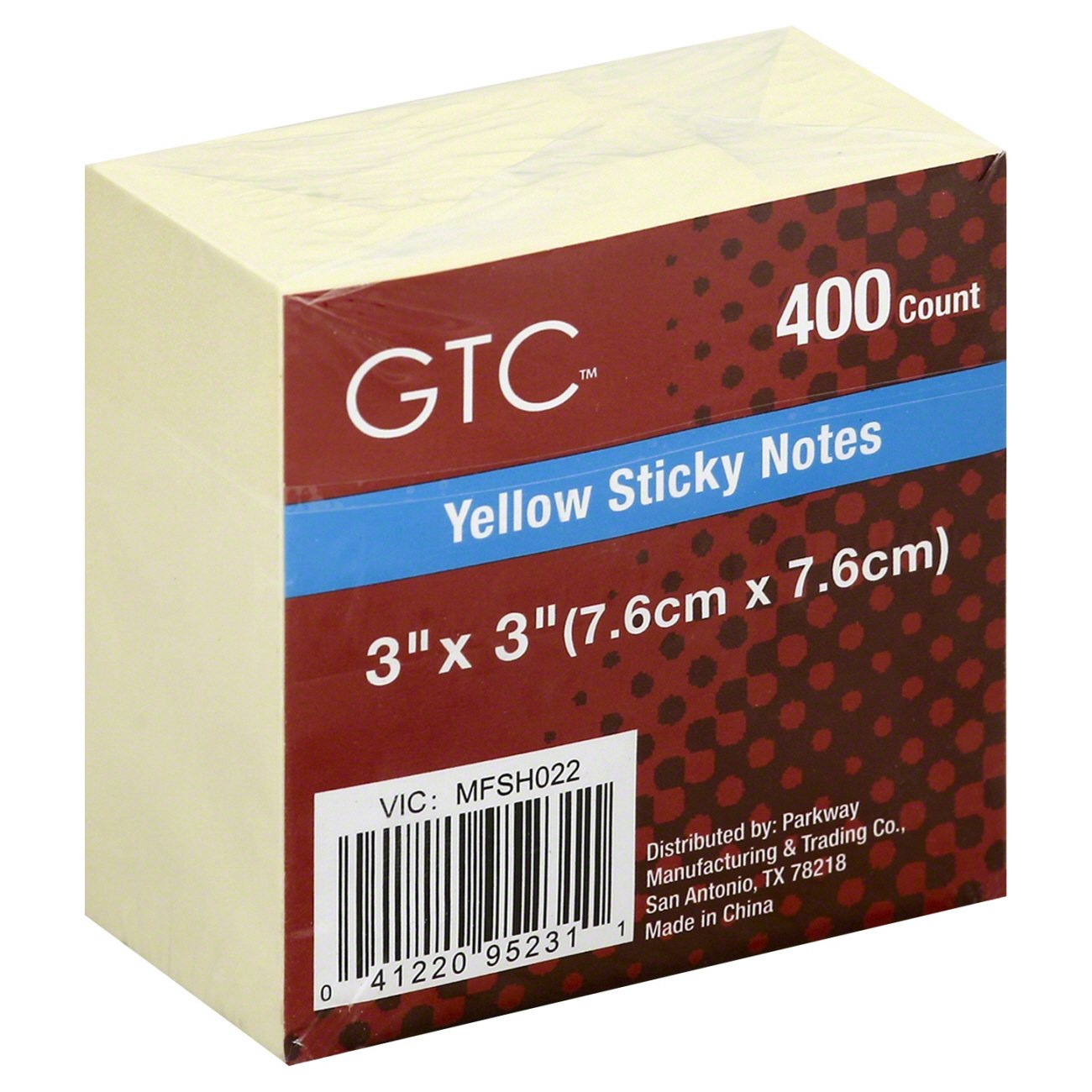 GTC Yellow Sticky Notes, 3x3 in - Shop School & Office Supplies at H-E-B