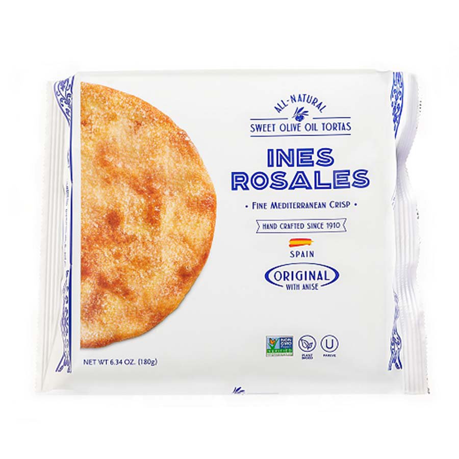 Ines Rosales Original Sweet Olive Oil Tortas Fine Mediterranean Crisp ...