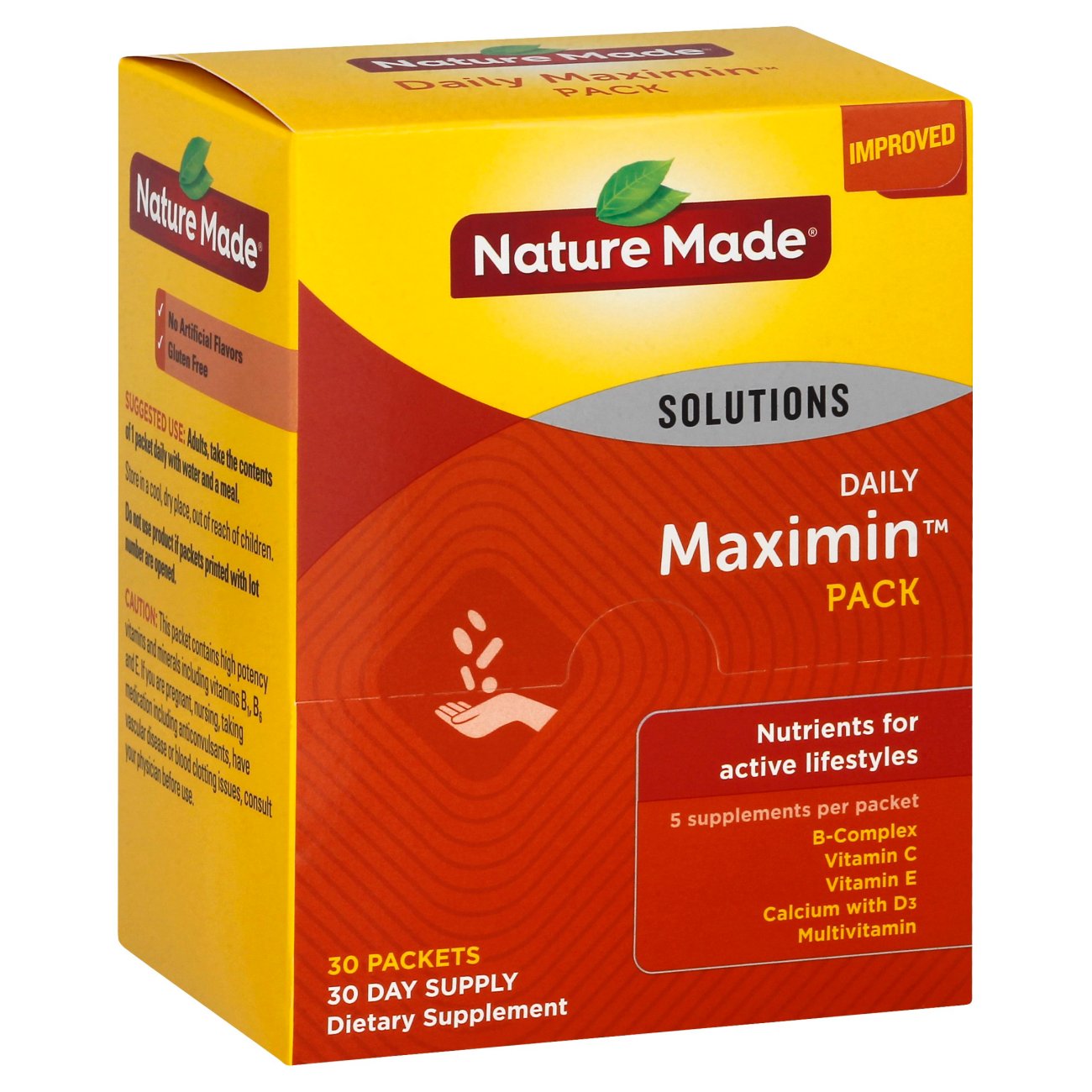 Nature Made Solutions Daily Maximin Pack with Lutein Packets - Shop ...