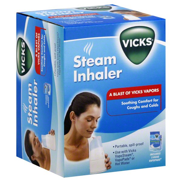 Vicks Portable Steam Inhaler Therapy - Shop Vaporizers at H-E-B