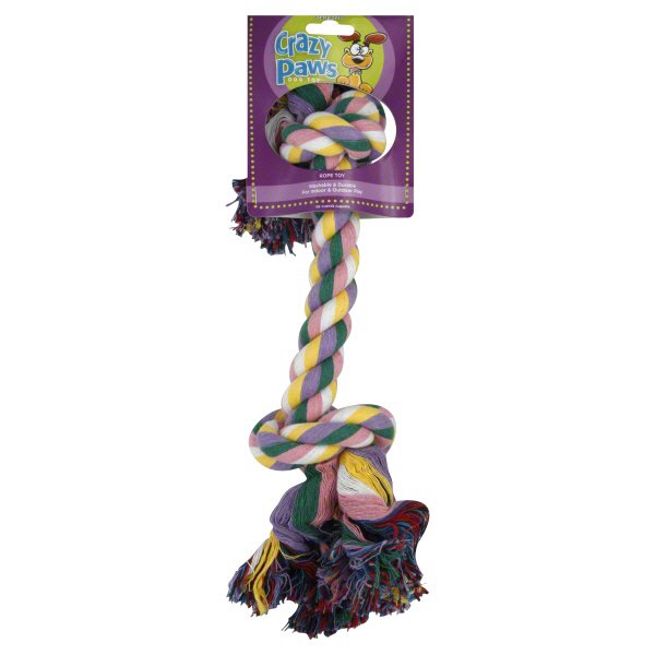 Sergeant's Crazy Paws Large Multi Color Rope Toy - Shop Rope & tug toys ...