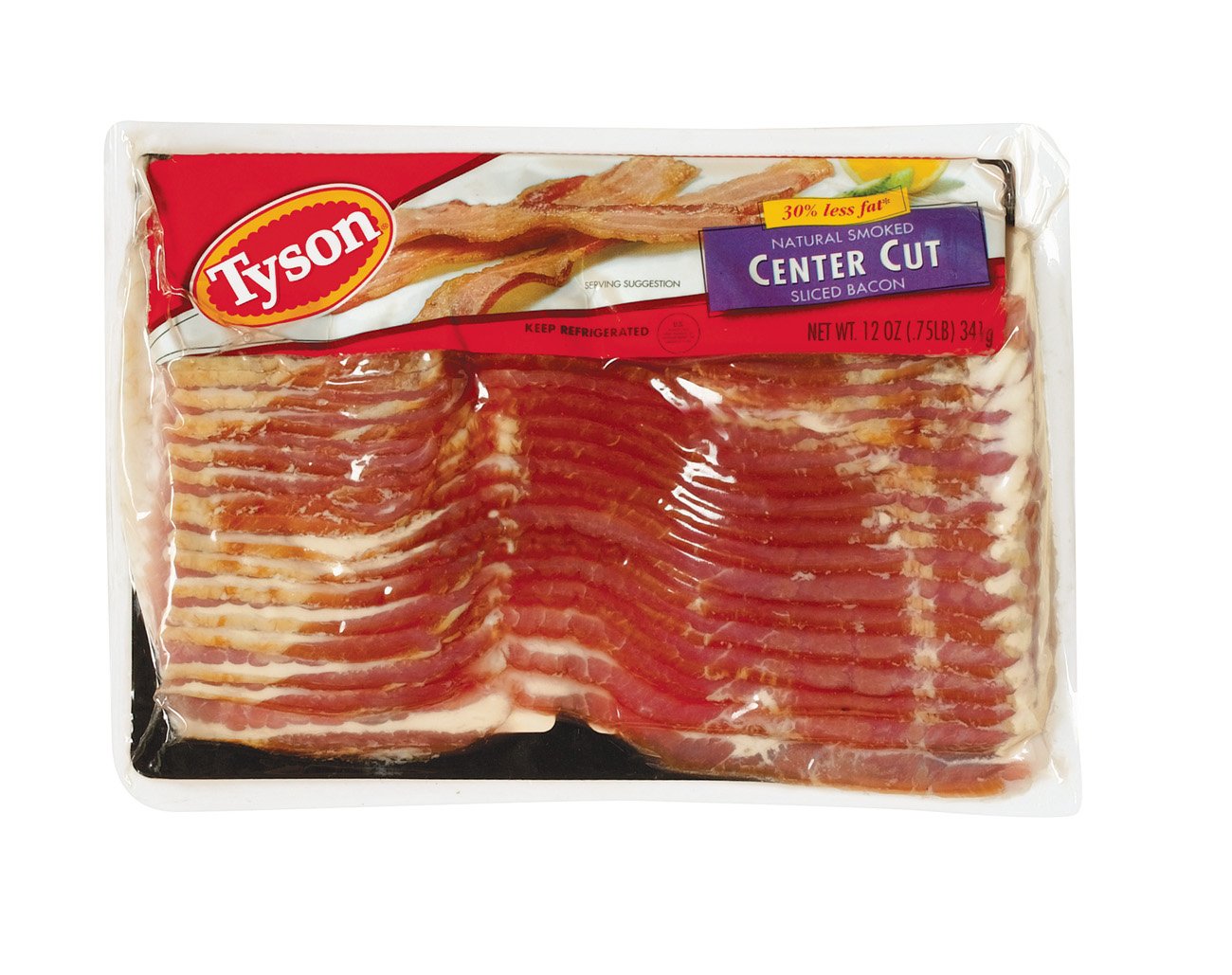 Tyson Center Cut Sliced Bacon - Shop Bacon at H-E-B