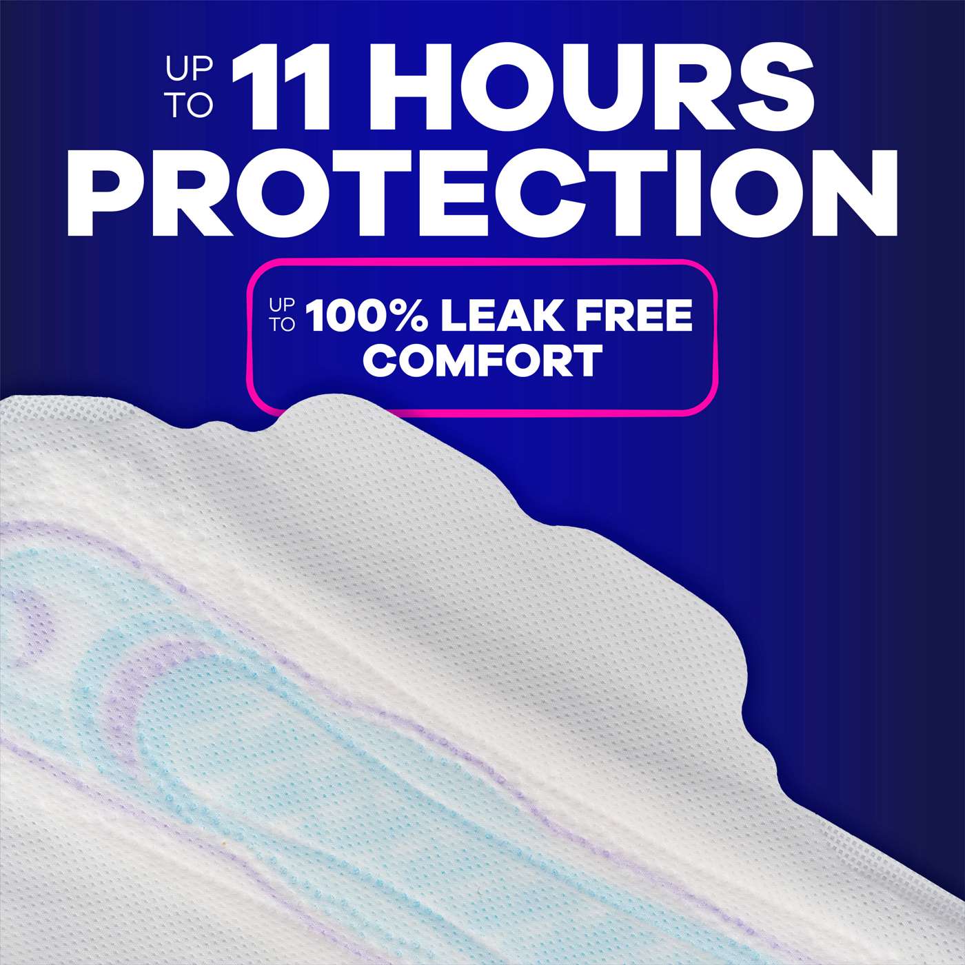 Always Ultra Thin Overnight Pads with Wings, Overnight, Unscented Size ...