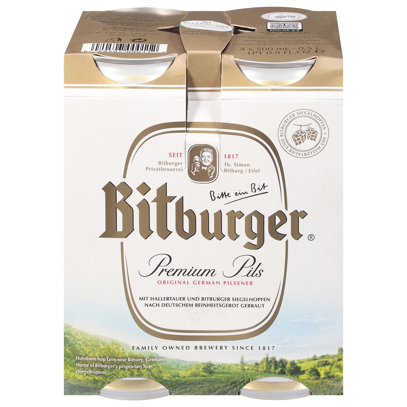 Bitburger Premium Beer 4 pk Cans - Shop Beer at H-E-B