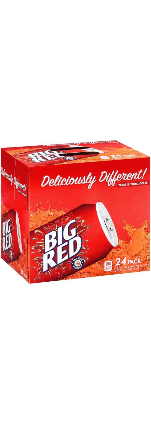 Big Red Soda 12 oz Cans - Shop Soda at H-E-B
