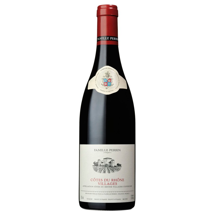 Perrin & Fils Perrin & Fils Cotes du Rhone Villages Red Wine - Shop ...