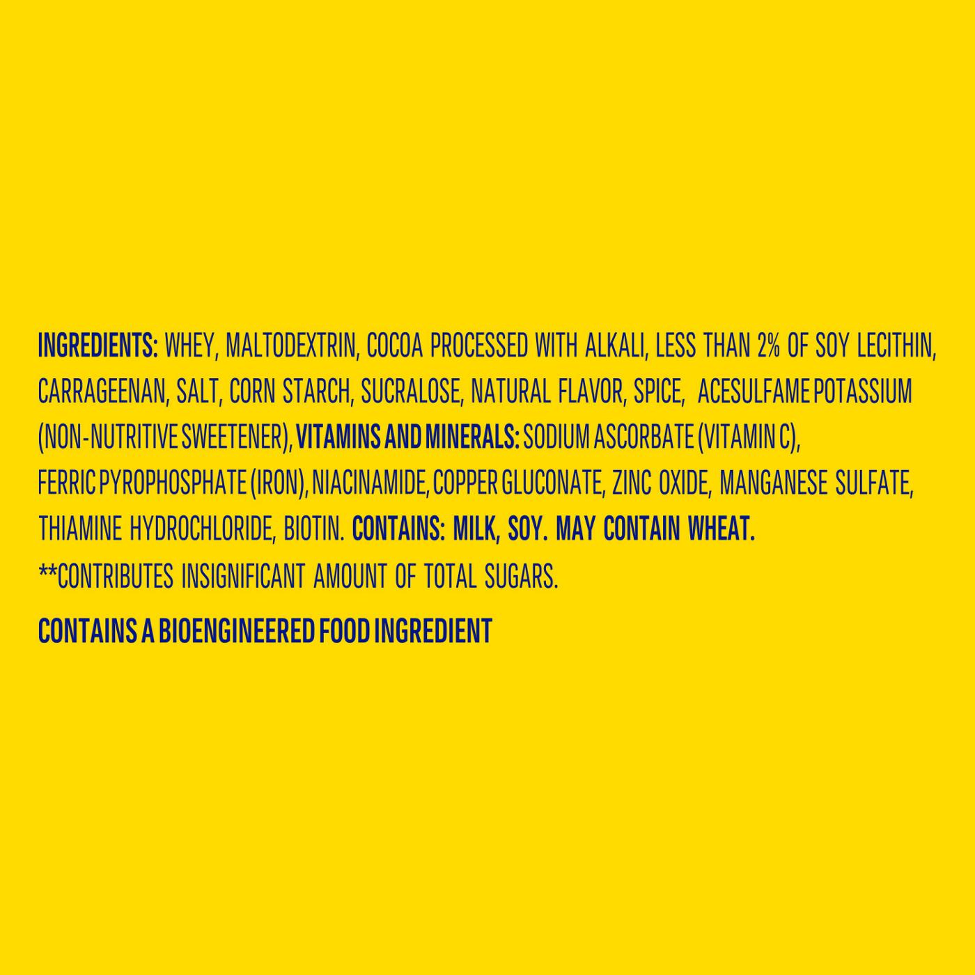 Nestle Nesquik No Sugar Added Chocolate Powder Drink Mix - Shop Cocoa ...