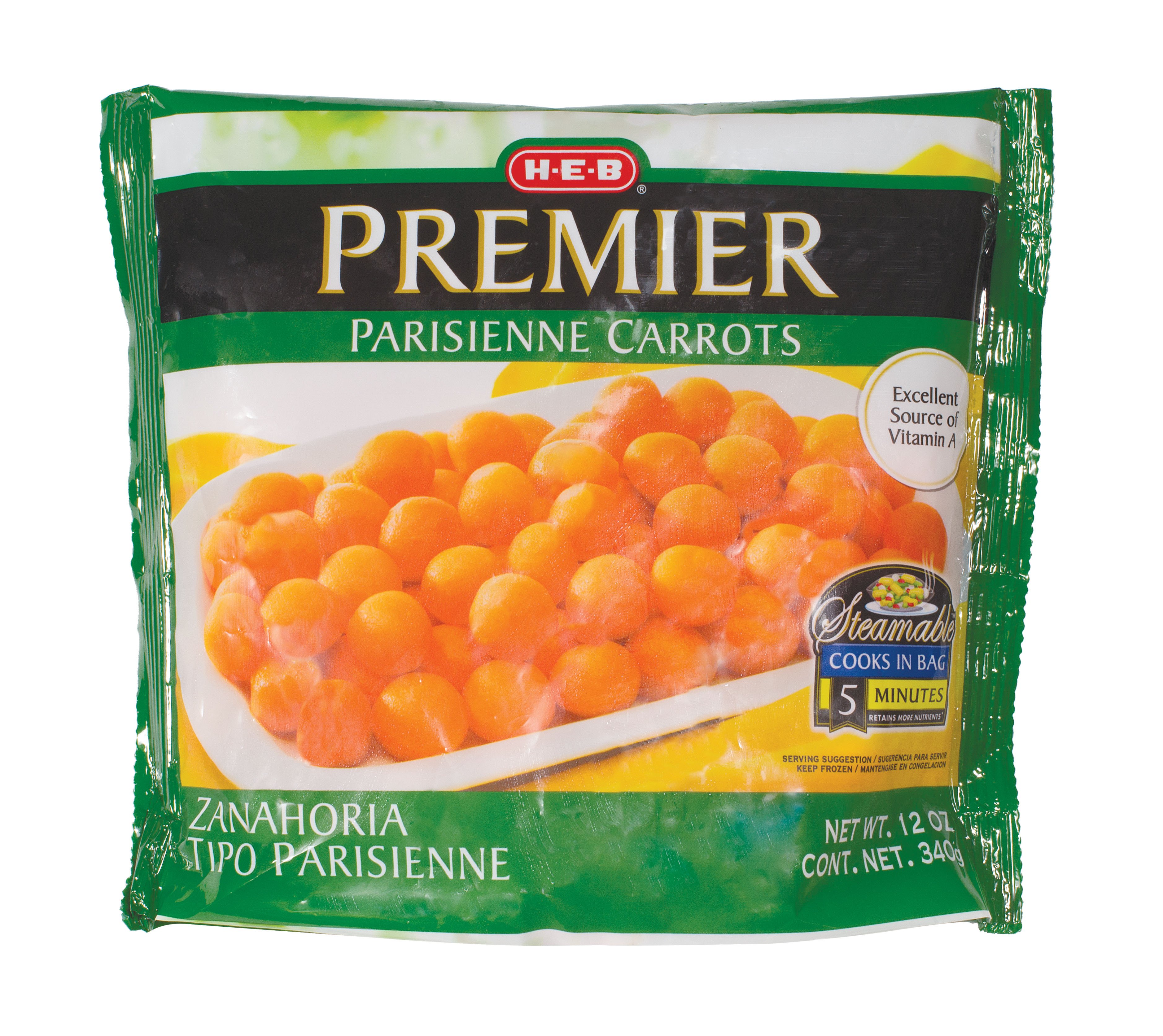 H-E-B Premier Steamable Parisienne Carrots - Shop Potatoes & Carrots at ...