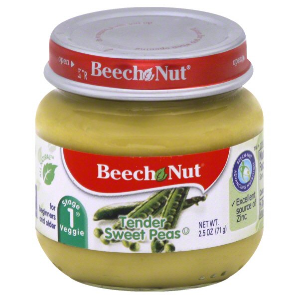 Beech-Nut Stage 1 - Sweet Peas - Shop Baby Food at H-E-B
