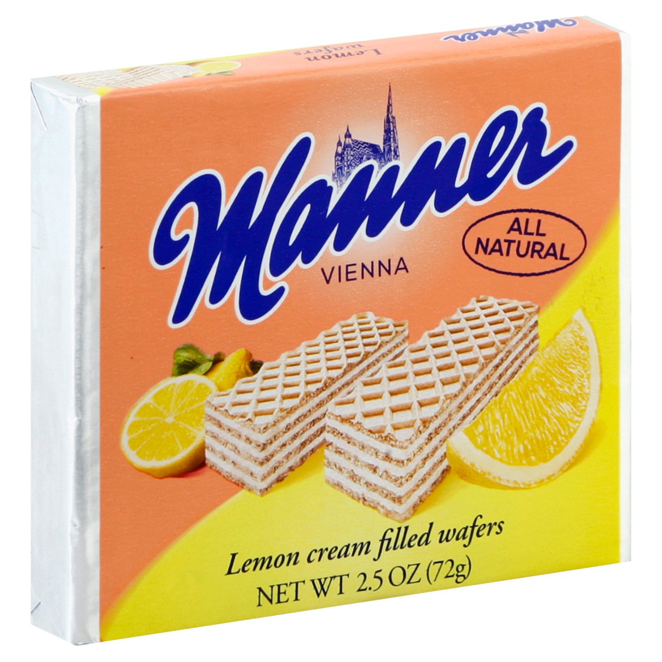Manner Lemon Cream Filled Wafers - Shop Cookies at H-E-B