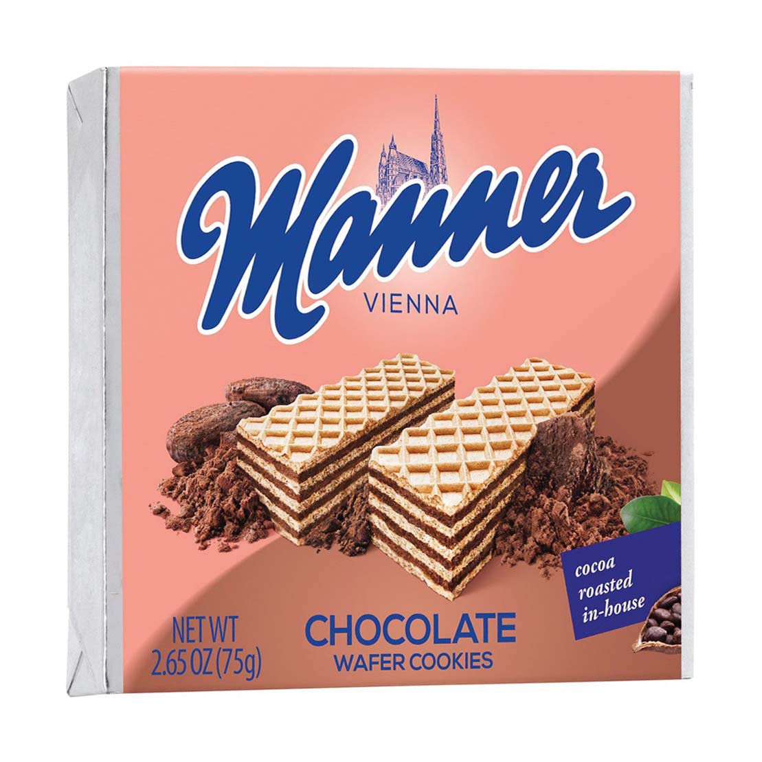 Manner Chocolate Cream Filled Wafers - Shop Cookies at H-E-B