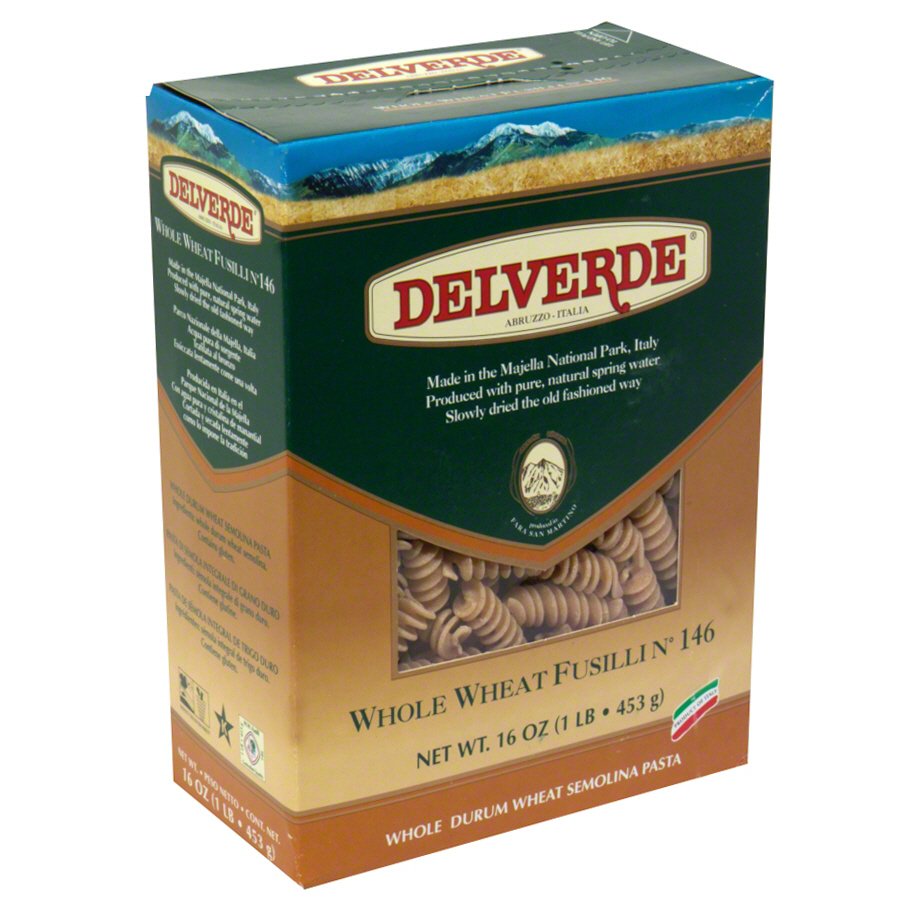 Delverde Whole Wheat Fusilli Pasta - Shop Pasta at H-E-B