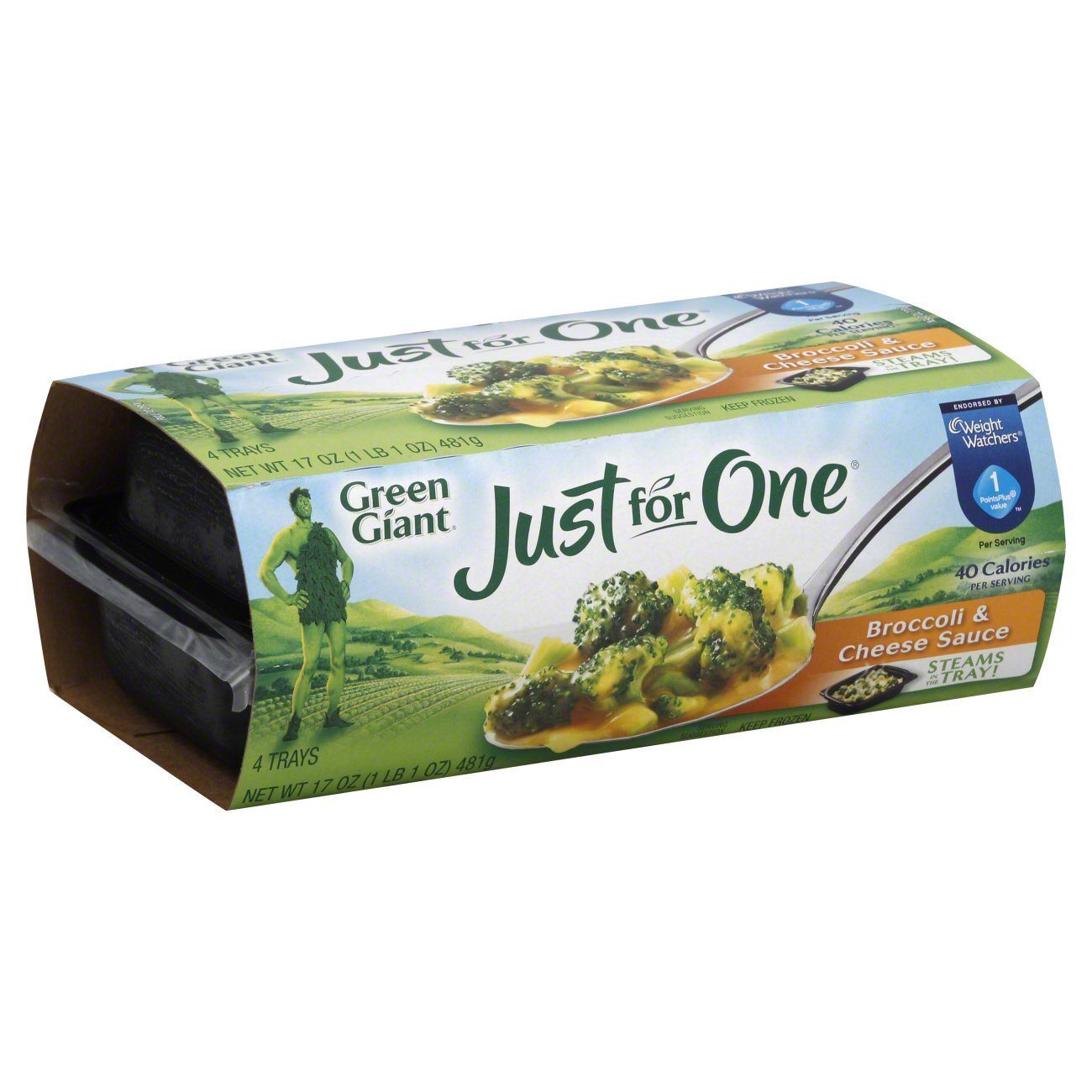 Green Giant Just for One Broccoli & Cheese Sauce 4 CT - Shop Broccoli ...