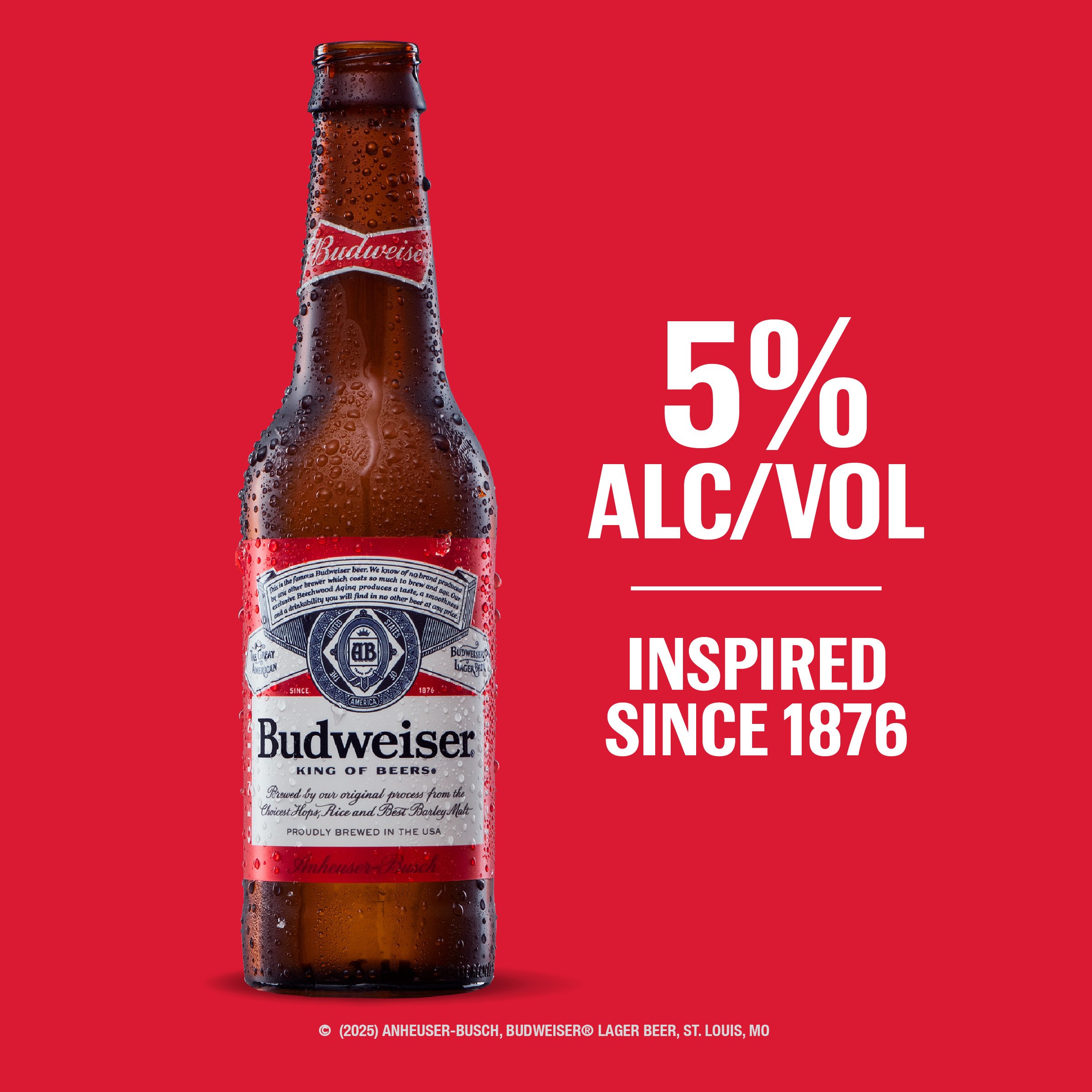 Budweiser Beer Bottle Labels