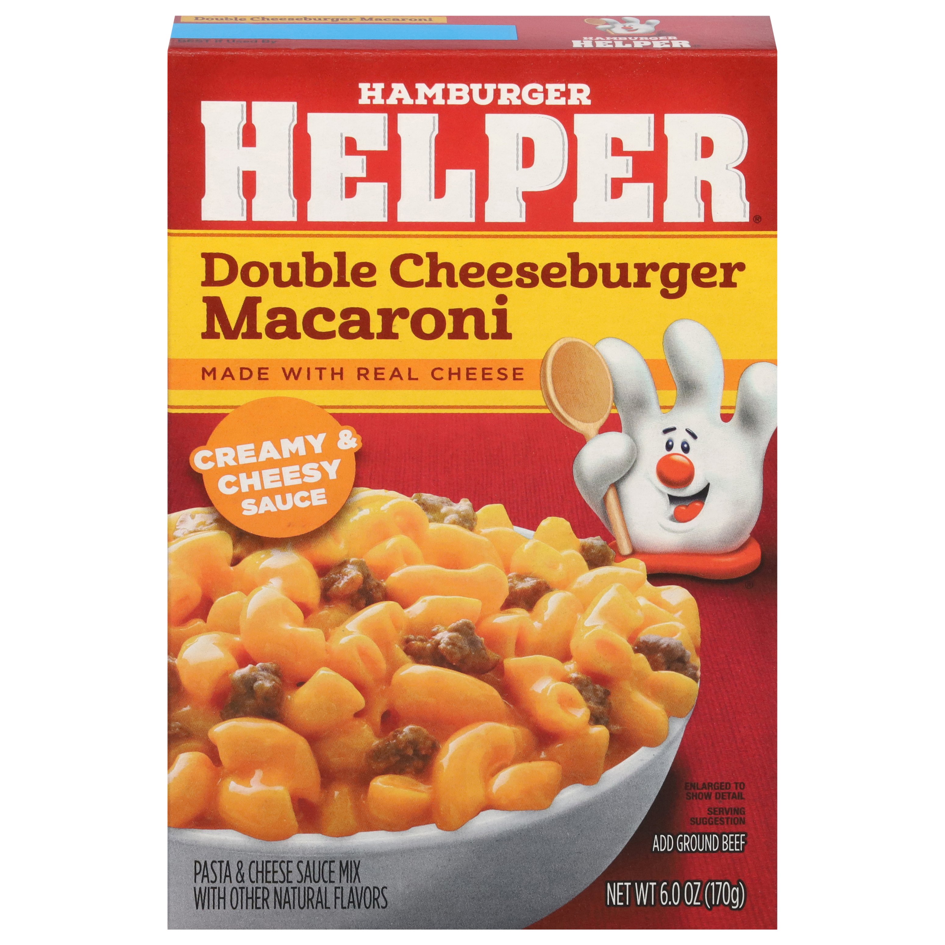 Hamburger Helper Double Cheeseburger Macaroni - Shop Pantry meals at H-E-B