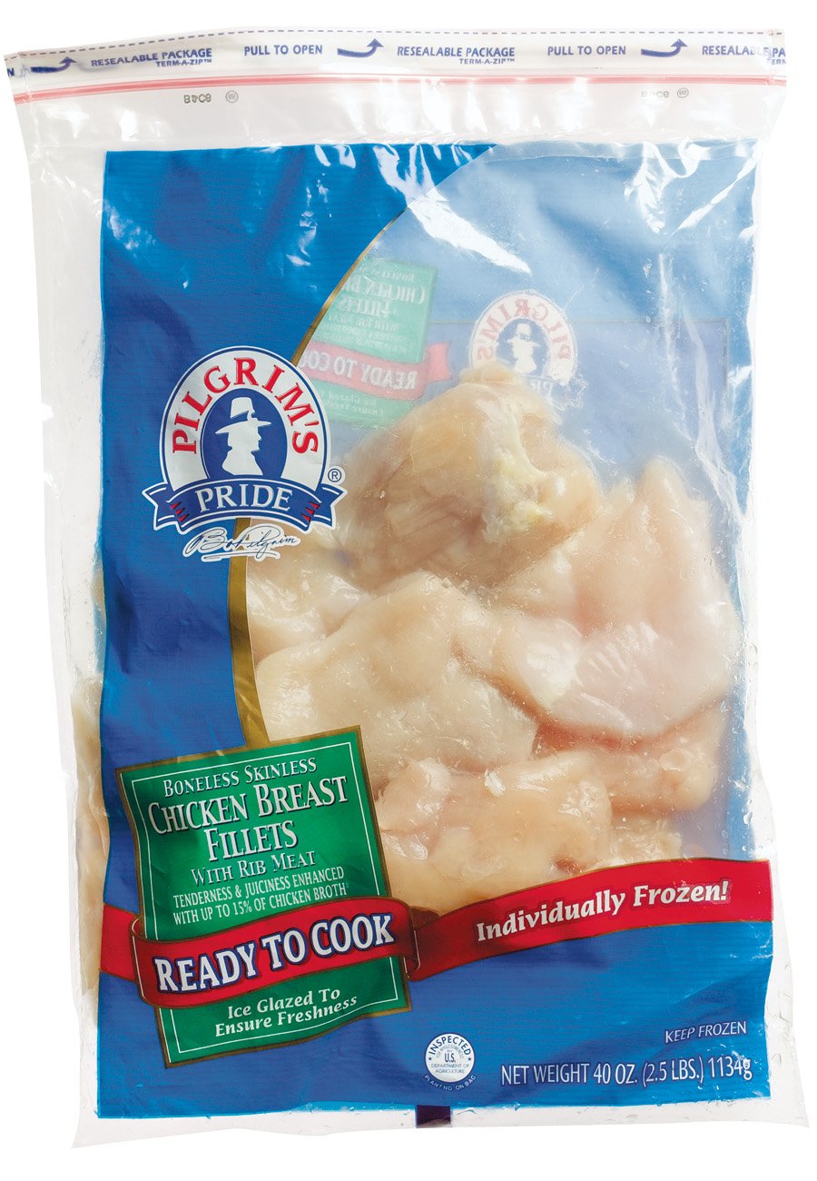 Pilgrim's Pride Boneless Skinless Chicken Breast Fillets - Shop Chicken ...