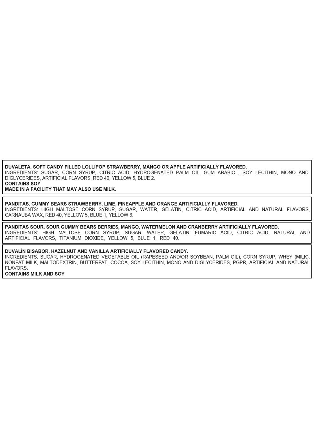 Ricolino Ricofiesta Assorted Candy Multipack - Shop Candy at H-E-B