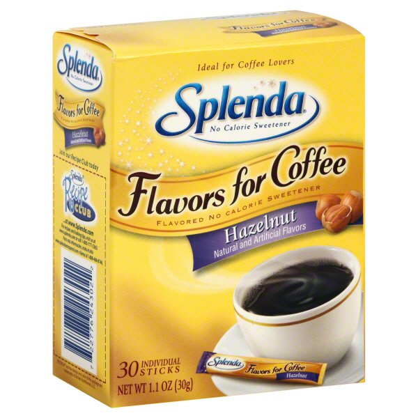 Splenda Flavors For Coffee No Calorie Sweetener Hazelnut - Shop Sugar ...
