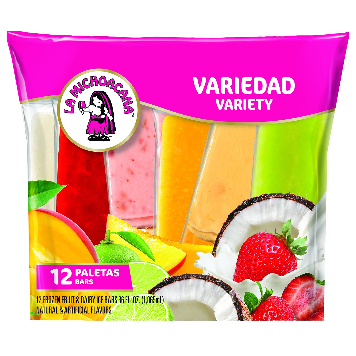 La Michoacana Paletas Variety Pack, 12 ct | Low Prices & Quality ...
