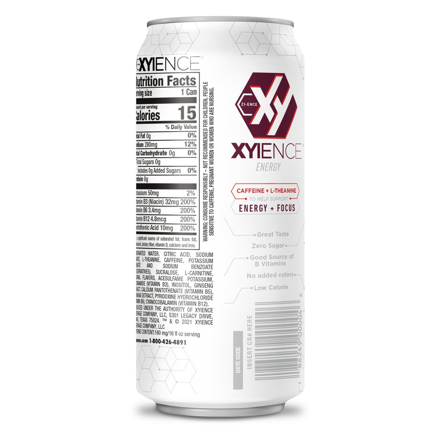 XYIENCE Zero Sugar Energy Drink - Cranraspberry - Shop Sports & energy ...