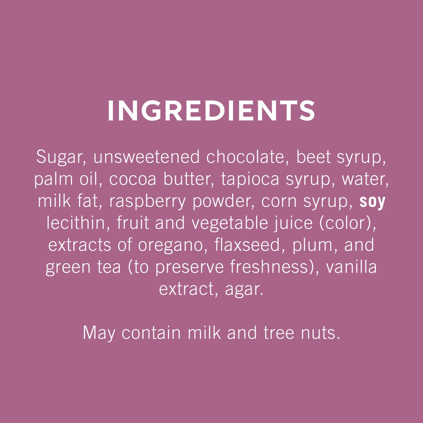 Ghirardelli Dark Chocolate Raspberry Squares - Shop Candy at H-E-B