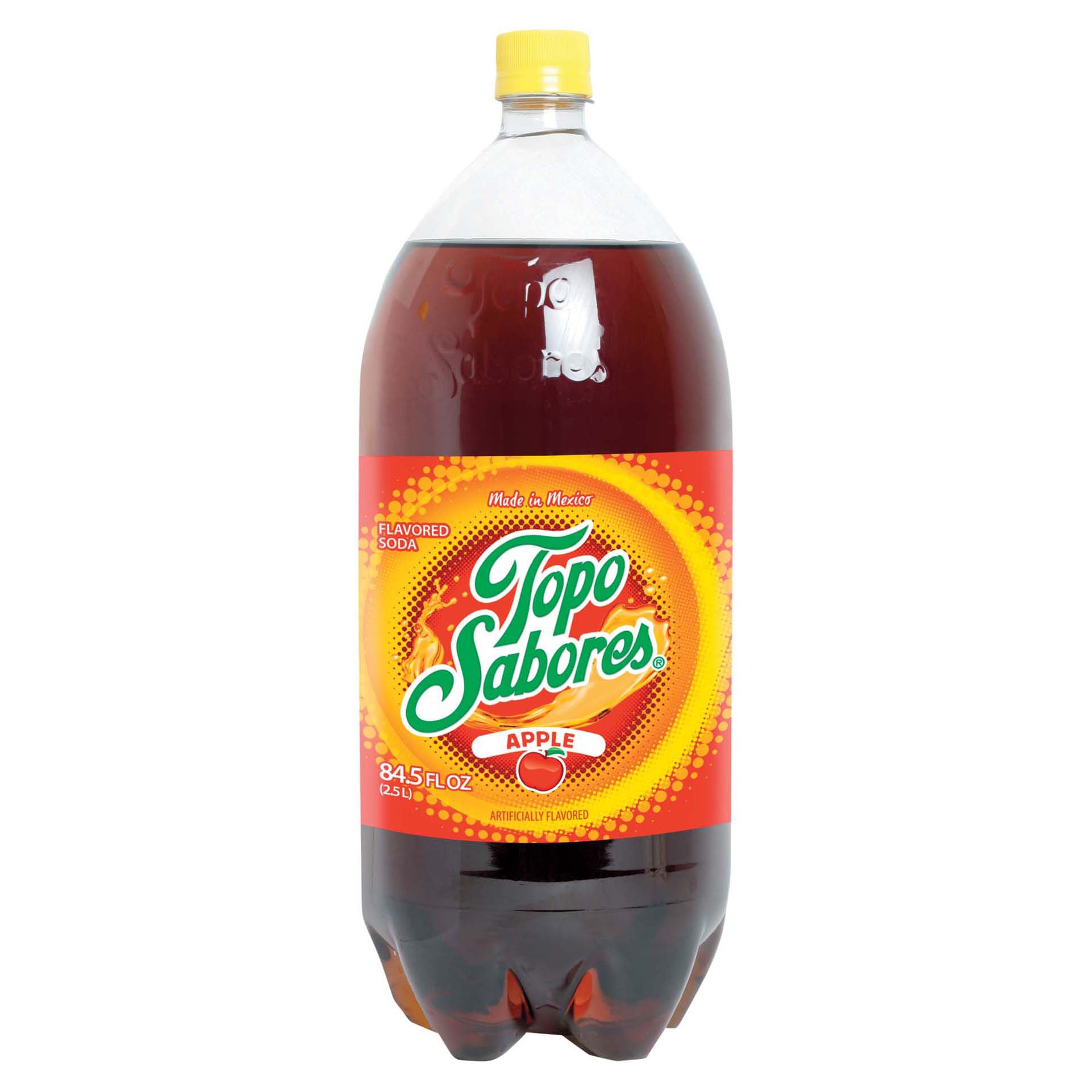 Topo Sabores Apple Flavored Soda - Shop Soda at H-E-B