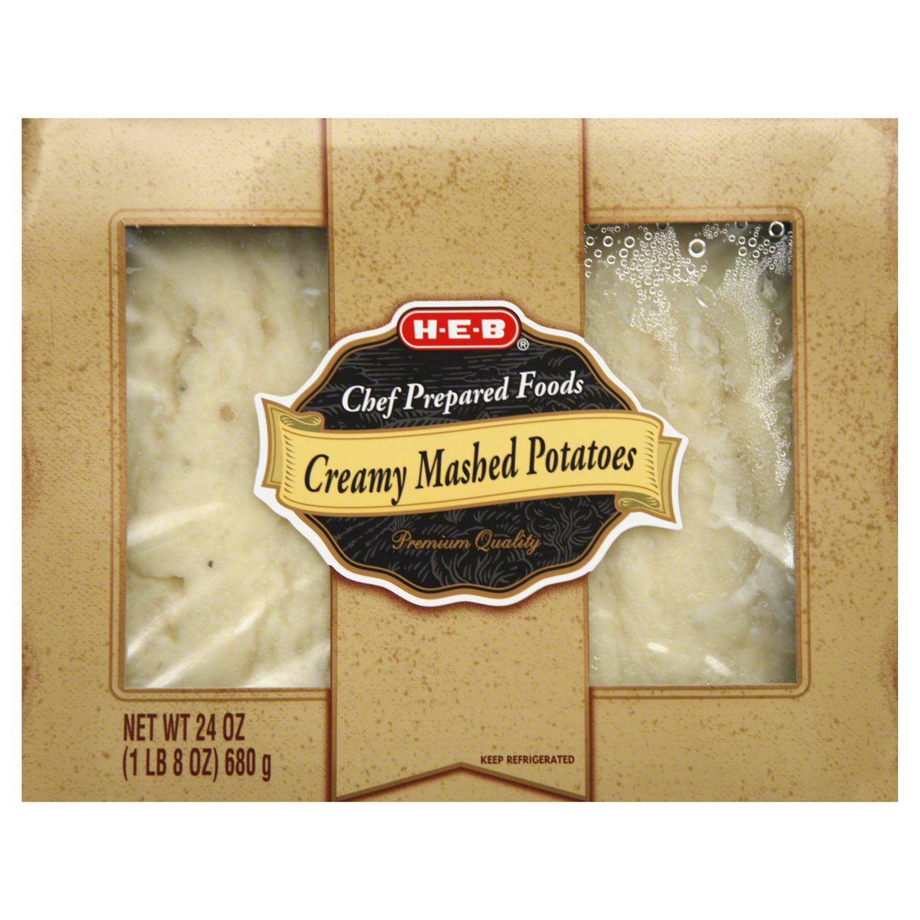 H-E-B Chef Prepared Foods Creamy Mashed Potatoes - Shop Ready Meals ...