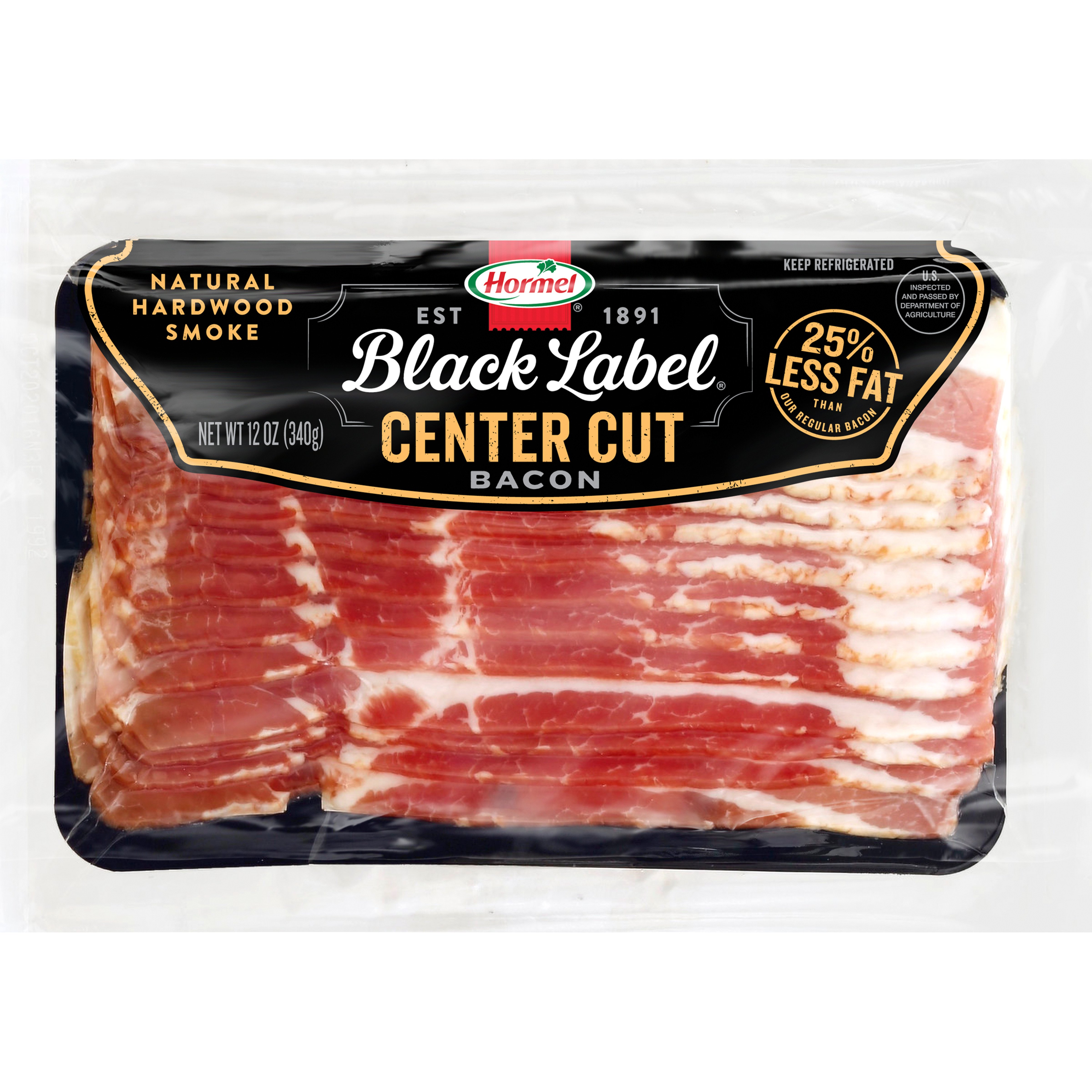 Hormel Black Label Center Cut Bacon, 12 oz | Central Market - Really ...