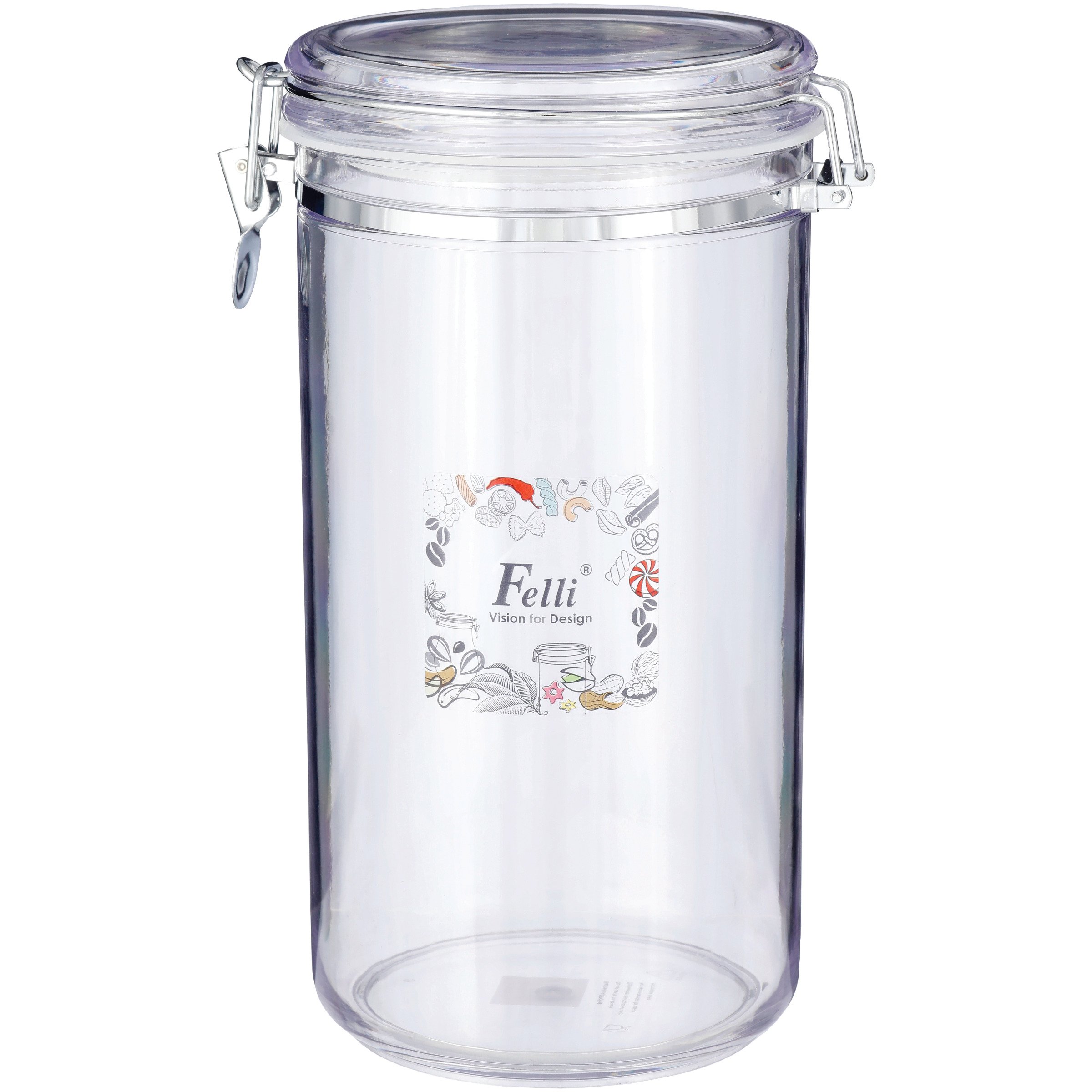 Felli Classic Grace Style Acrylic Storage Canister - Shop Food storage ...