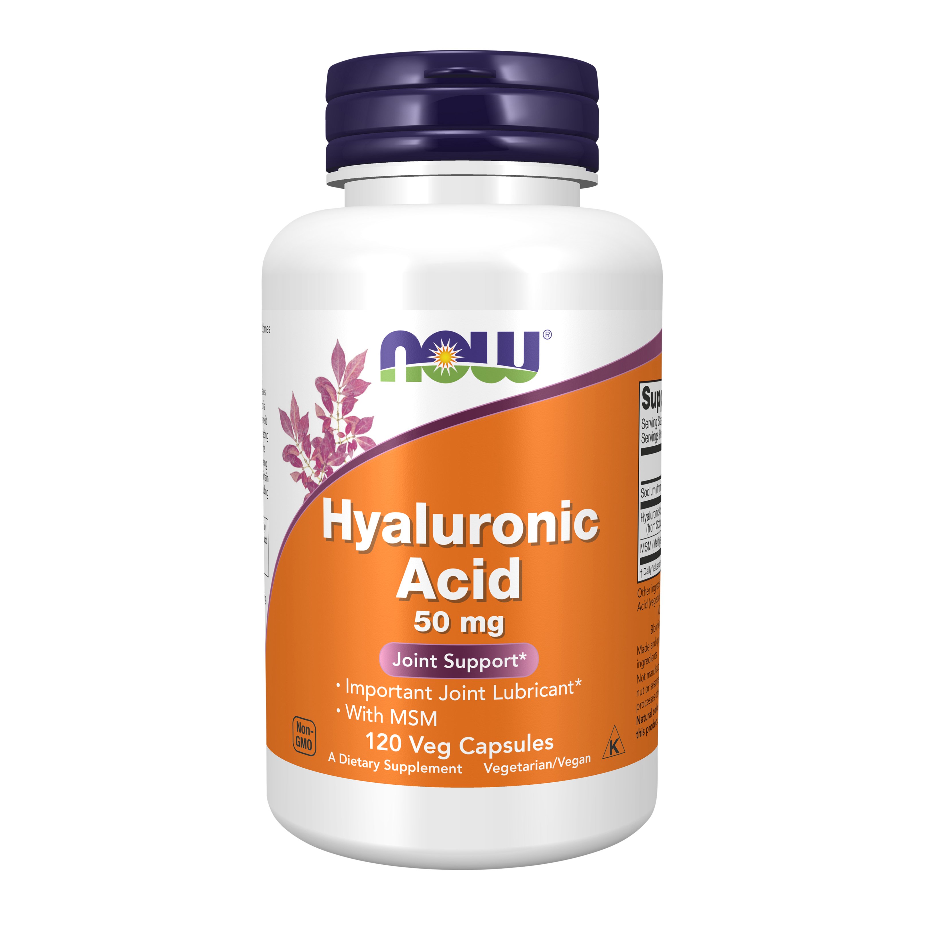 NOW Hyaluronic Acid 50mg Veg Capsules - Shop Herbs & homeopathy at H-E-B