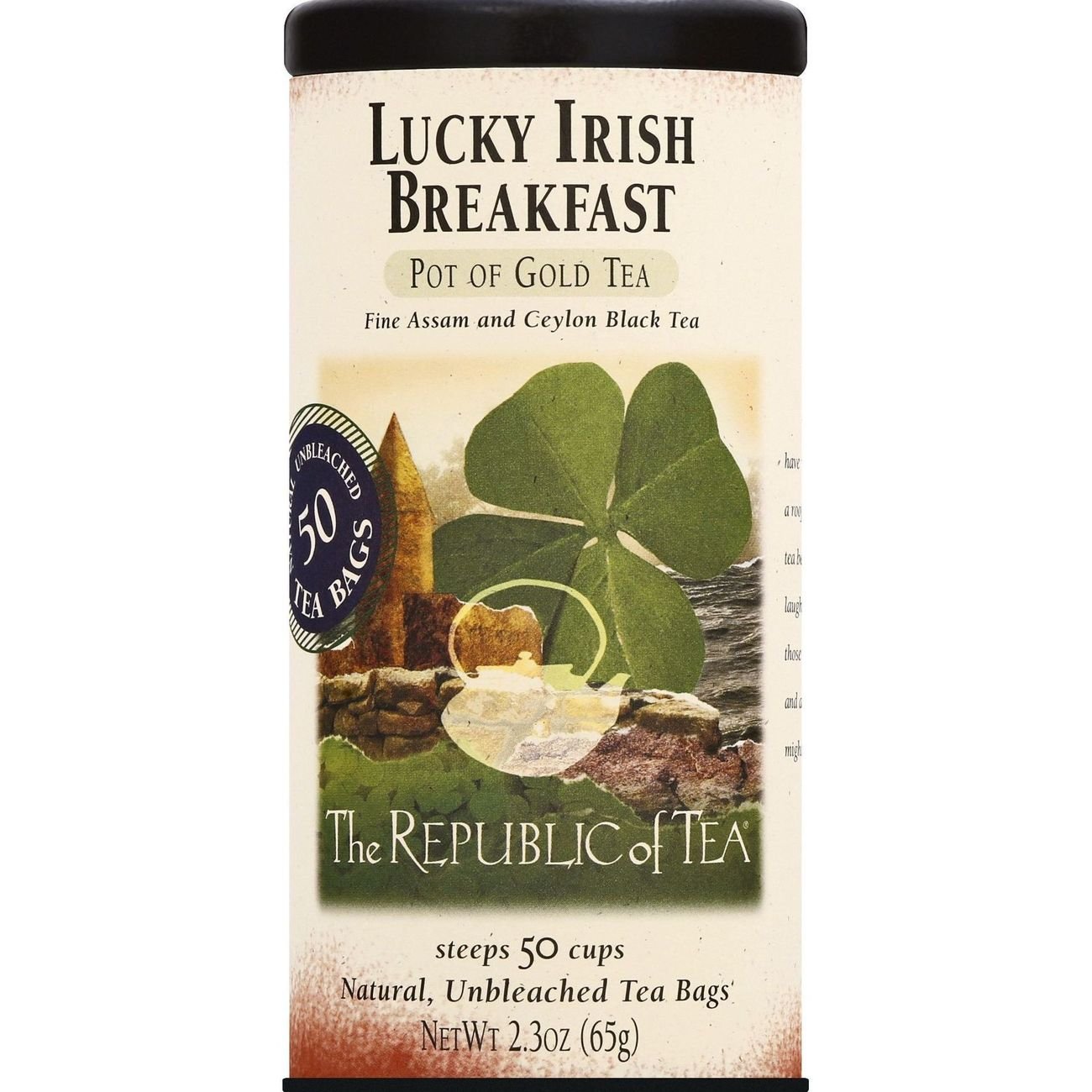 The Republic of Tea Lucky Irish Breakfast Tea Bags - Shop Tea at H-E-B