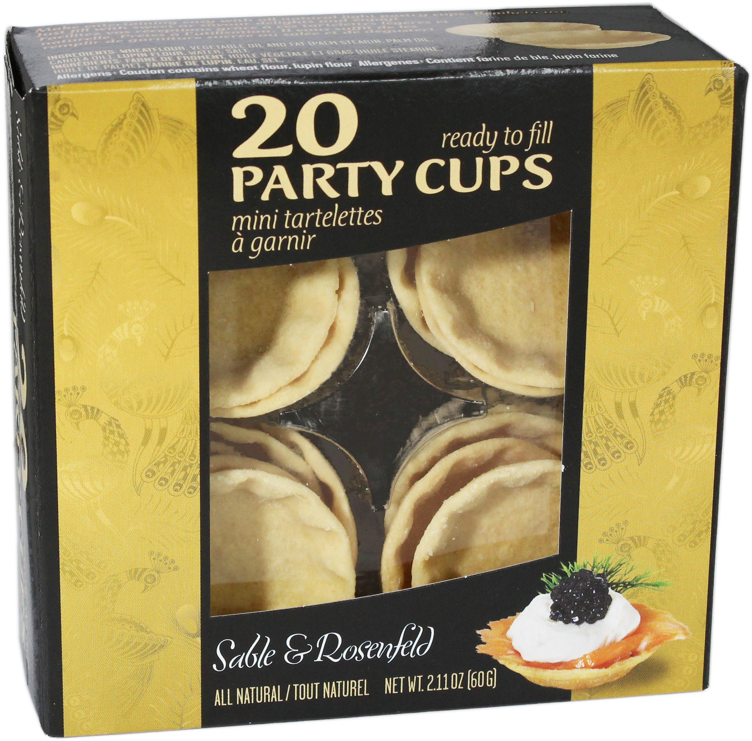 Sable & Rosenfeld Party Cup Shells - Shop Pie crusts at H-E-B