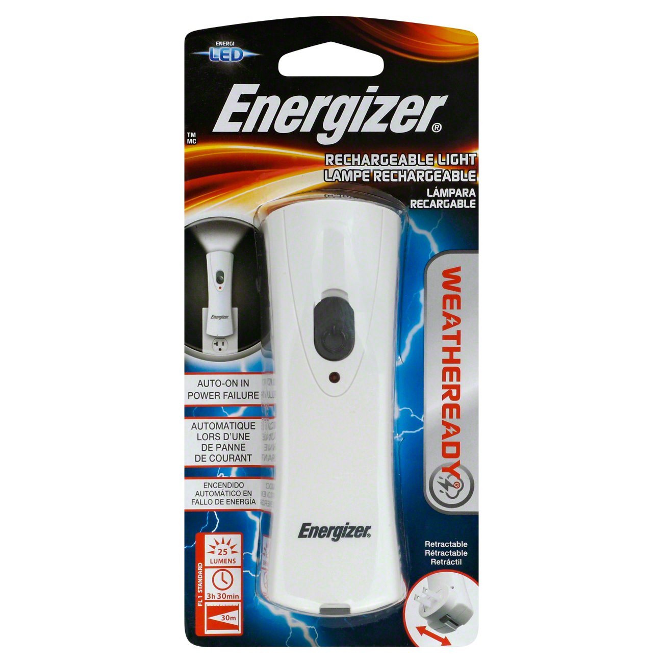 Energizer Rechargeable Compact Handheld LED Flashlight - Shop Home ...