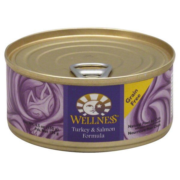 Wellness Turkey & Salmon Formula Cat Food, 5.5 oz | Central Market ...