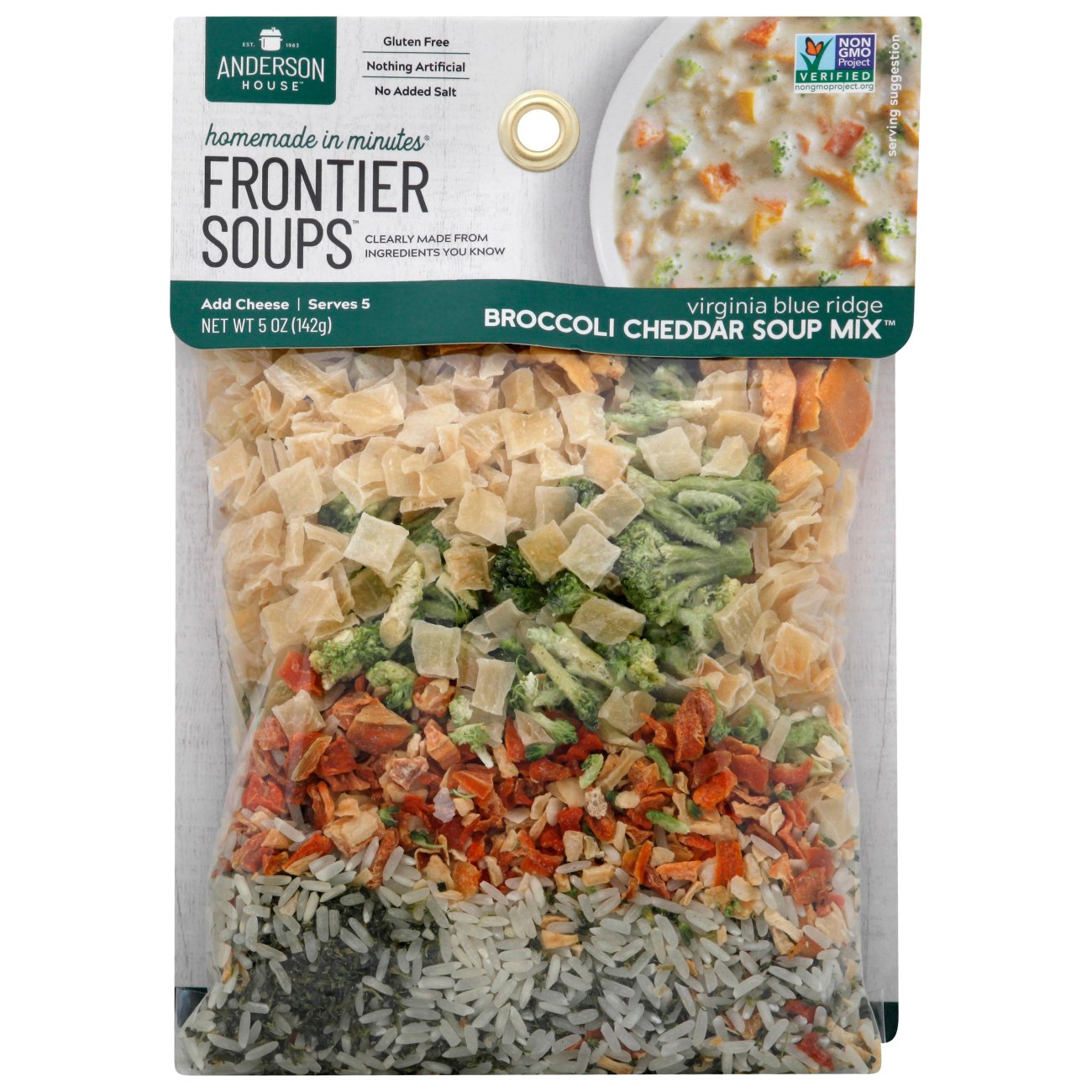 Frontier Soups Virginia Blue Ridge Broccoli Cheddar Soup Mix - Shop ...