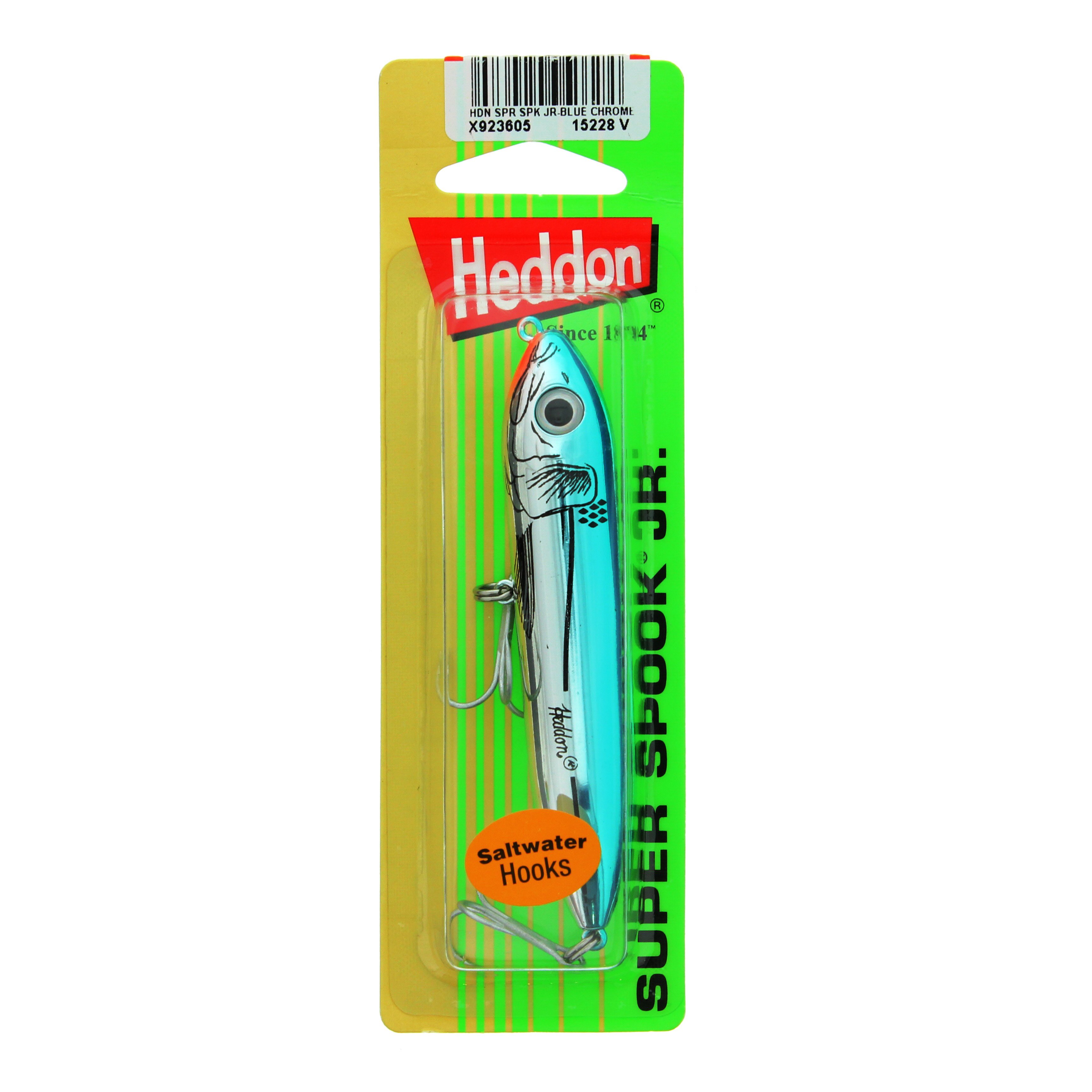 Heddon Blue Chrome Slatwater Super Spook Jr. Lure - Shop Fishing at H-E-B