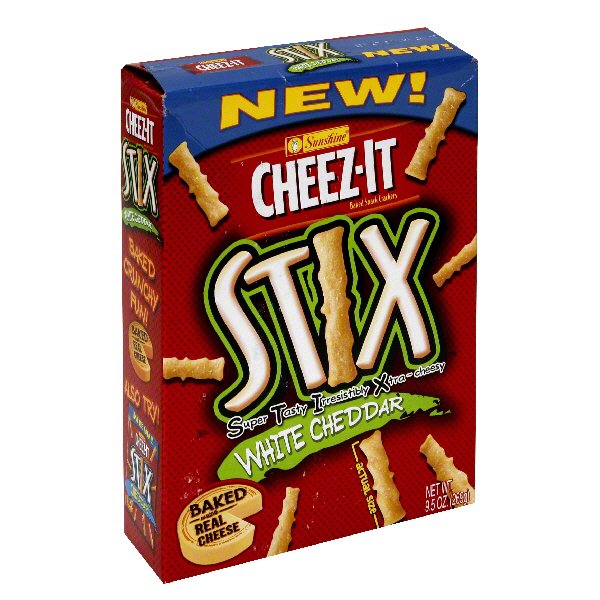Sunshine Cheez-it Stix White Cheddar - Shop Snacks & Candy at H-E-B