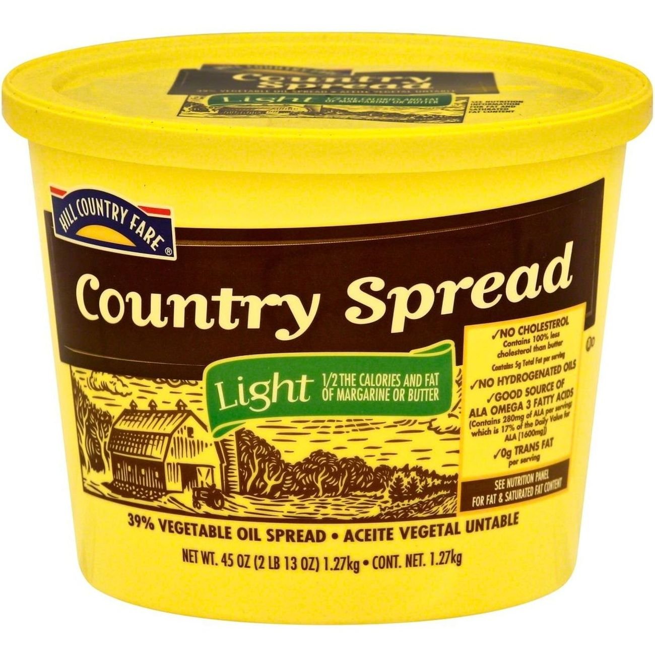 Hill Country Fare Country Spread Light - Shop Butter & Margarine at H-E-B